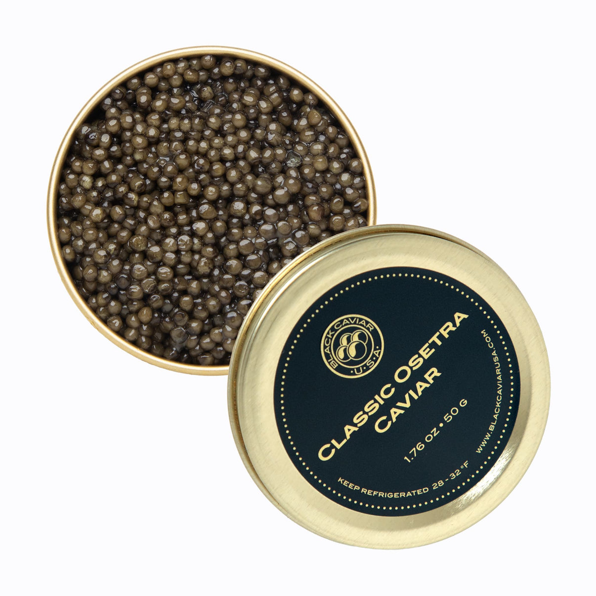 Classic Osetra Caviar – Black Caviar USA
