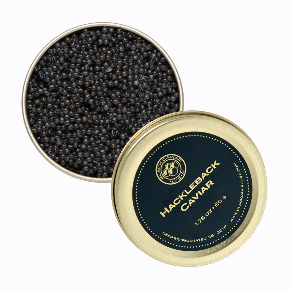 American Hackleback Caviar – Black Caviar USA