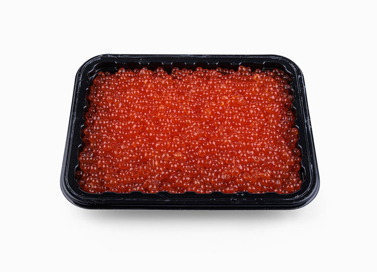 Wild Alaskan Chum Salmon Red Caviar Silver Bay (Grade 1) 17.6 oz / 500g ...